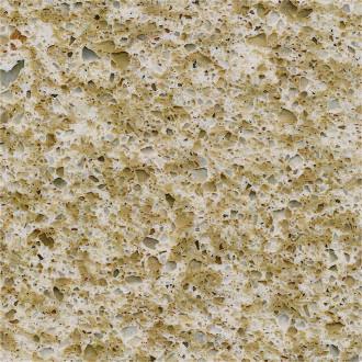 China Yellow Sparkle Quartz Countertops , Engineered Quartz Countertops High Gloss for sale