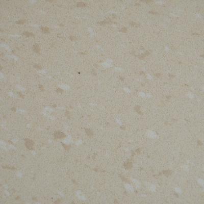 China Big Slab Size Brown Quartz Stone Countertops With White Spot Bacteria Resistant for sale
