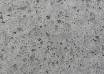 China Gray Quartz Kitchen Countertops , Polished Granite Bathroom Countertops for sale