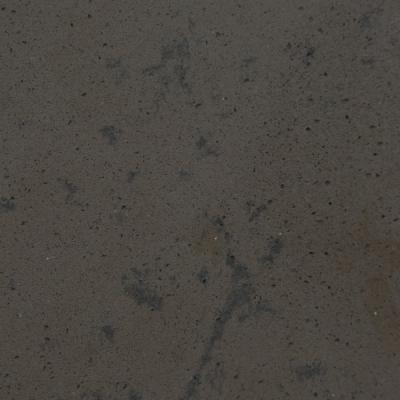 China P705 Dark Brown Man Made Stone Countertops With Black Spot Stain Resistant for sale