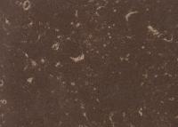 China 3200x1600mm Brown Quartz Kitchen Worktops Customized Size Polished Finished for sale