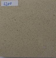 China K3200 Granule Quartz Countertop Slabs With One Pre Drilled Faucet Holes for sale