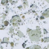China White And Yellow Bathroom Vanity Countertops , Stain Resistant Granite Vanity Tops for sale