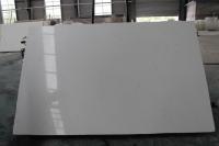 China Bullnose Shell Quartz Bathroom Vanity Tops High Temperature Resistant for sale