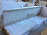 China Leathered White Granite That Looks Like Marble For Floor Decoration for sale
