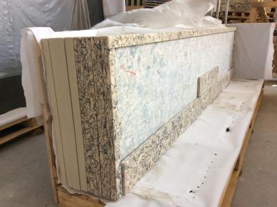 China Man Made Solid Surface Marble Look / Black Veining Quartz That Looks Like Marble for sale
