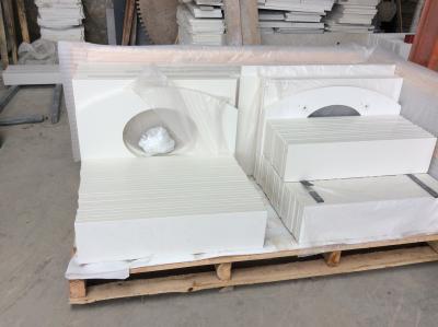 China Shock Resistant Artificial Stone Countertops For Bathroom And Kitchen for sale