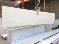 China P8430 Yellow Quartz Stone with White Veining Slab Thickness 1.2cm / 2cm / 3cm for sale