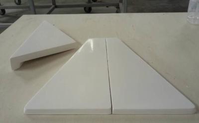 China Anti - Acid Marble Shower Floor / Marble Shower Enclosures Wear Resistant for sale