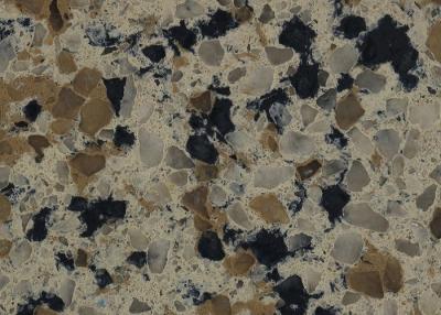 China 20 Mm Thickness Artificial Quartz Stone Slab For Kitchen Counter And Table Tops for sale