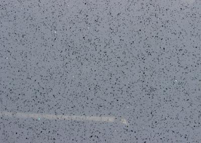 China Wear - Resistant Solid Quartz Countertops , Black Quartz Stone Slab For Kitchen for sale
