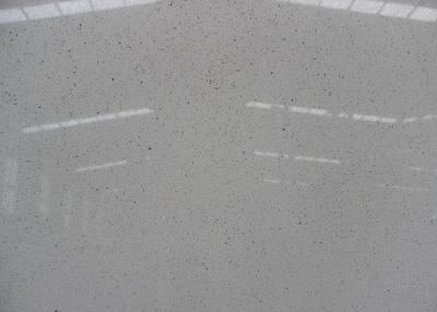 China Polished Crystal Grey Artificial Quartz Stone, Home Counertop, Artificial Stone Slab for sale
