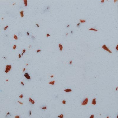 China Granite Quartz Countertop Slab , Fine Grain White Bathroom Vanity Tops for sale