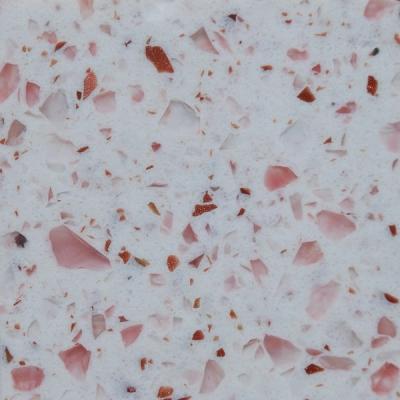 China Durable Sparkle Quartz Countertops , Quartz Kitchen Top Polished / Honed Surface for sale
