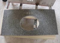 China Grey Mirror Fleck Quartz Stone Countertops , Outdoor Stone Kitchen Worktops Waterproof for sale