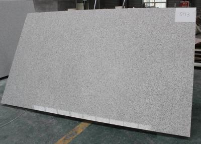China White Marble Look Quartz Countertops , Marble Kitchen Countertops Big Slab for sale