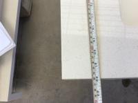 China Quartz Engineered Vanity Tops Acid Resistance For Home/ Hote 3200*1600mm Size for sale