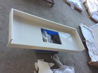 China Solid Stone Sparkle Quartz Countertops , Quartz Kitchen Top Heat Resistance for sale