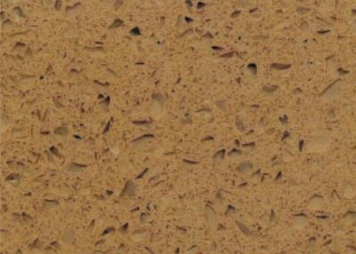 China Sparkle Quartz Countertop Slabs , Quartz Kitchen Surfaces 7 Mohs Hardness for sale
