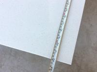 China Prefab Solid Surface Bathroom Countertops Corrosion Resistance NSF / SGS Listed for sale