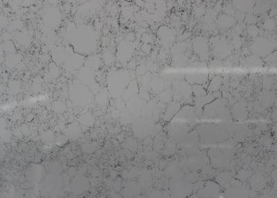 China White Quartz Stone Artificial Quartz Slab Countertops For Interior Decoration for sale