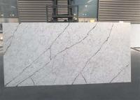 China Customized Artificial Quartz Stone Countertops Beautiful Vein For Kitchen Countertops for sale