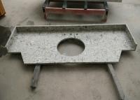 China Modern Man Made Stone Countertops Prefabricated Quartz Vanity Top for sale