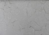 China Home Decorate Quartz Stone Countertops Flat / Eased Eedge White Mirror Fleck for sale