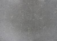 China Polished Dark Grey Quartz Tile Countertop Big Slab NSF CE Approved for sale