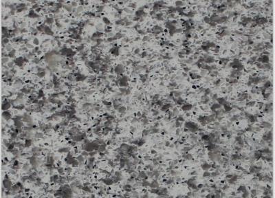 China Crystal Gray Sparkle Mirror Fleck Quartz Stone Slab Elegant Italy Design for sale