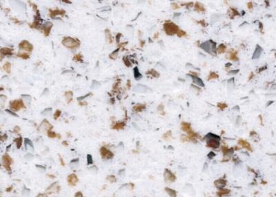 China Eased Edge Quartz Kitchen Worktops Water Absorption < 1.0% 7Mohs Hardness for sale