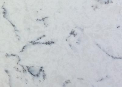 China Building Decoration Artificial Quartz Stone Countertops Italian Bianco Cararra White Color for sale