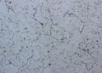 China Beautiful Vein White Artificial Quartz Countertop Slab for Hospitality Rennovation for sale
