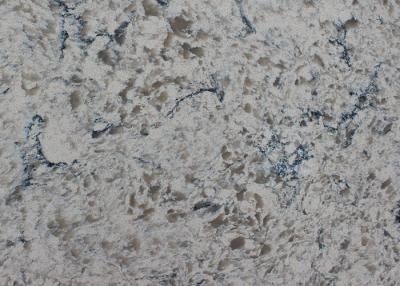 China Popular Granite Look Artificial Quartz Slabs For Vanity Top Countertop for sale