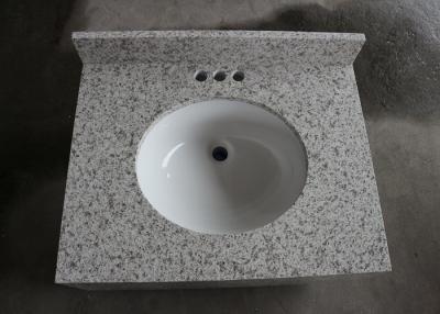 China Artificial Crystal White Quartz Cut To Size Quartz Bathroom Countertops With White Cabinets for sale