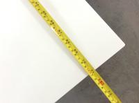 China Solid Color White Quartz Bathroom Countertops / Quartz Worktops No Hole for sale