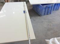 China Solid White Quartz Countertops Grey Quartz Kitchen Countertops That Look Like Marble for sale