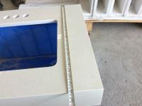 China Solid Surface White Quartz Bathroom Vanity Tops With Granite Top / Sink for sale