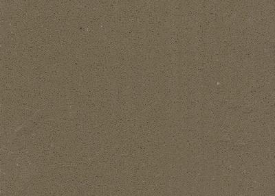 China Dark Brown Synthetic Quartz Countertops , Engineered Quartz Stone For Kitchen Countertops for sale