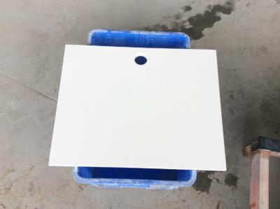 China Flat White Granite Countertops , Quartz Stone Countertops For Kitchen , Polished Surface Finish for sale