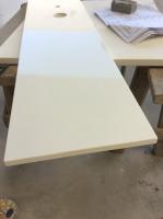 China Durable Granite Vanity Tops With Undermount Sink Veining Thickness 2cm / 3cm Slab for sale