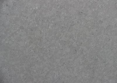 China Polished Artificial Marble Look Quartz Stone Countertops Grey Cut To Size Quartz Slabs for sale