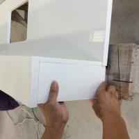 China Composite White Quartz Kitchen Worktops With Granite Countertops Manmade Stone for sale
