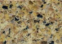 China Multi Color Yellow Color Quartz Stone Countertops For Bathroom Vanity Kitchen Countertop for sale