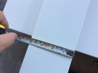 China White Engineered Stone Countertop Manmade Quartz Stone Countertop Vanity Top for sale