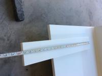 China White Engineered Stone Countertop Manmade Quartz Stone Countertop Vanity Top for sale