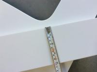 China No Hole Granite Bathroom Vanity Tops With Sink , Manmade Quartz Stone Counter Top for sale