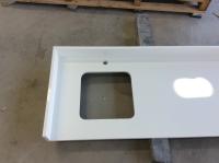 China Artificial Stone Engineered Granite Countertops White Quartz Countertops Kitchen for sale