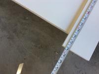 China White Quartz Bathroom Vanity Tops Artificial Quartz Stone 15 Years Warranty for sale