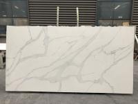 China Engineered Stone Kitchen Countertops Granite Countertop Slabs Vatro Quartz Non - Porus for sale